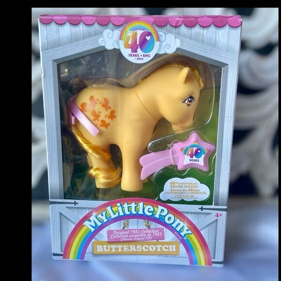Hasbro | Toys | 223 Reproduction Butterscotch My Little Pony 40th ...